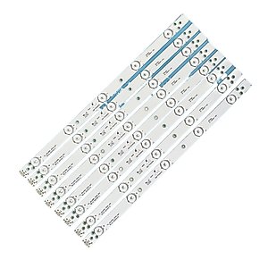 WAHRE LED Backlight Strip Fit for T CL_39L2306C_3030C_8X5 4C-LB39T-YHB 006-p2k2051b Fit for Sanyo DP39D14 Fit for Thomson T39ed10dhu-01b Lvf390cmdx E2 V2