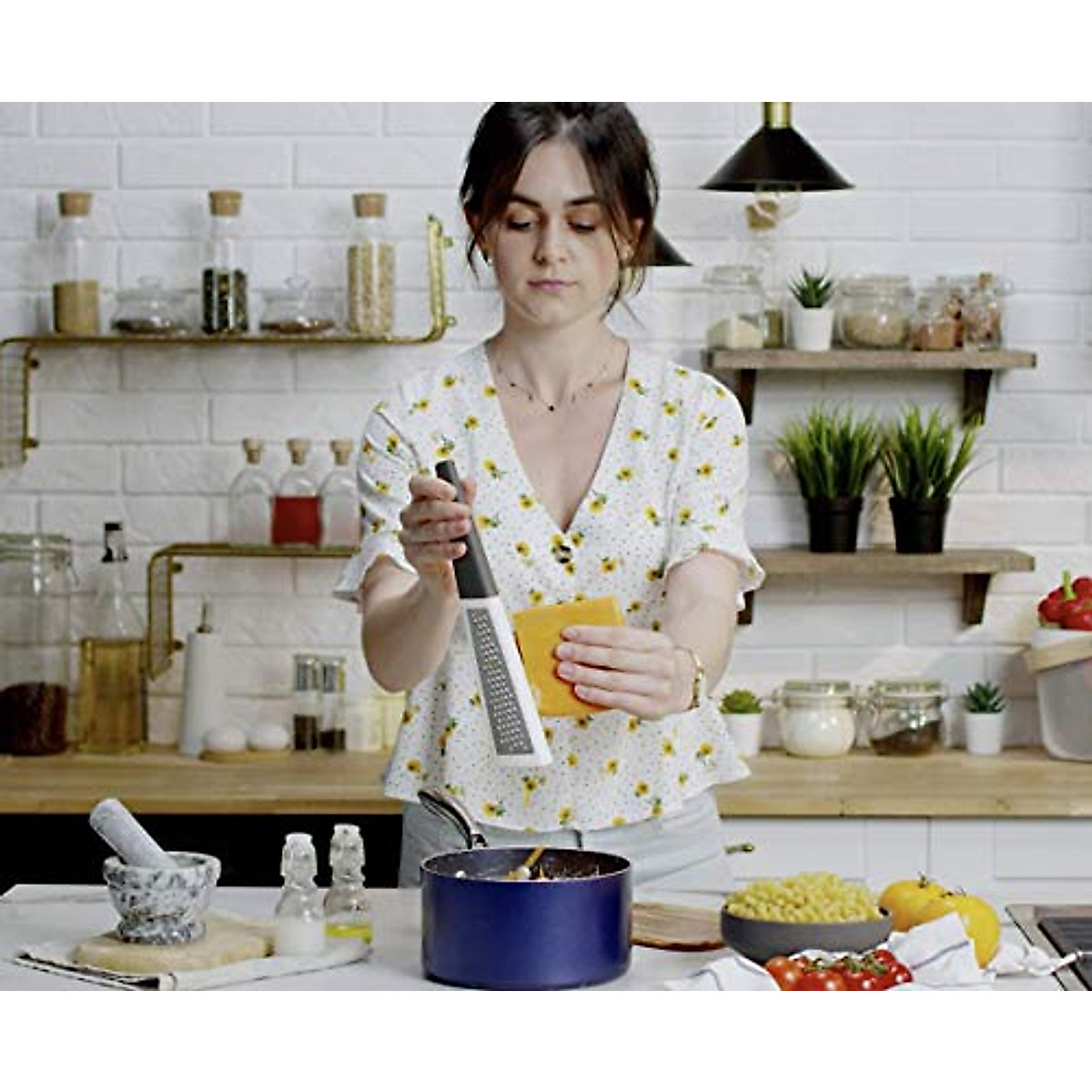 Granite Stone Diamond Granite Stone, 15 Piece Cookware and Bakeware Set, Blue