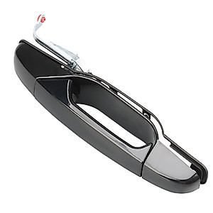 NPAUTO Black Exterior Outside Door Handle Replacement for Chevy Silverado Cadillac Escalade GMC Sierra Yukon Pickup Truck 2007 2008 2009 2010 2011 2012 2013 (Front Rear Driver & Passenger Side)