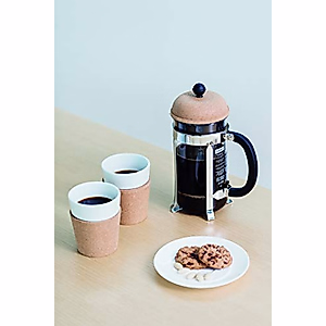 Bodum Chambord French Press Coffee Maker with BPA-Free Tritan Plastic Shatterproof Carafe, 12 Ounce, Chrome