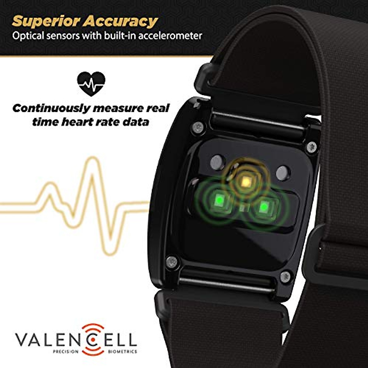 Scosche Rhythm R+2.0 Waterproof/Dustproof Aerobic Armband Tracker with Dual Band ANT+ and BLE Bluetooth Smart,