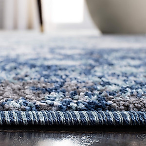 SAFAVIEH Aston Collection Area Rug - 10' x 14', Light Blue & Grey, Modern Abstract Design, Non-Shedding & Easy Care, Ideal for High Traffic Areas in Living Room, Bedroom (ASN705M)