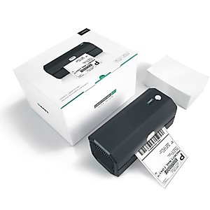 IIMMER Professional Label Printer - Commercial Grade Label Maker with High-Speed Direct Thermal Printing for Shipping, Barcode, Address, Labeling, Mailing, Compatible with Windows and Mac