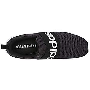 adidas Men's Lite Racer Adapt 4.0 Running Shoes, Black/White/Black, 12