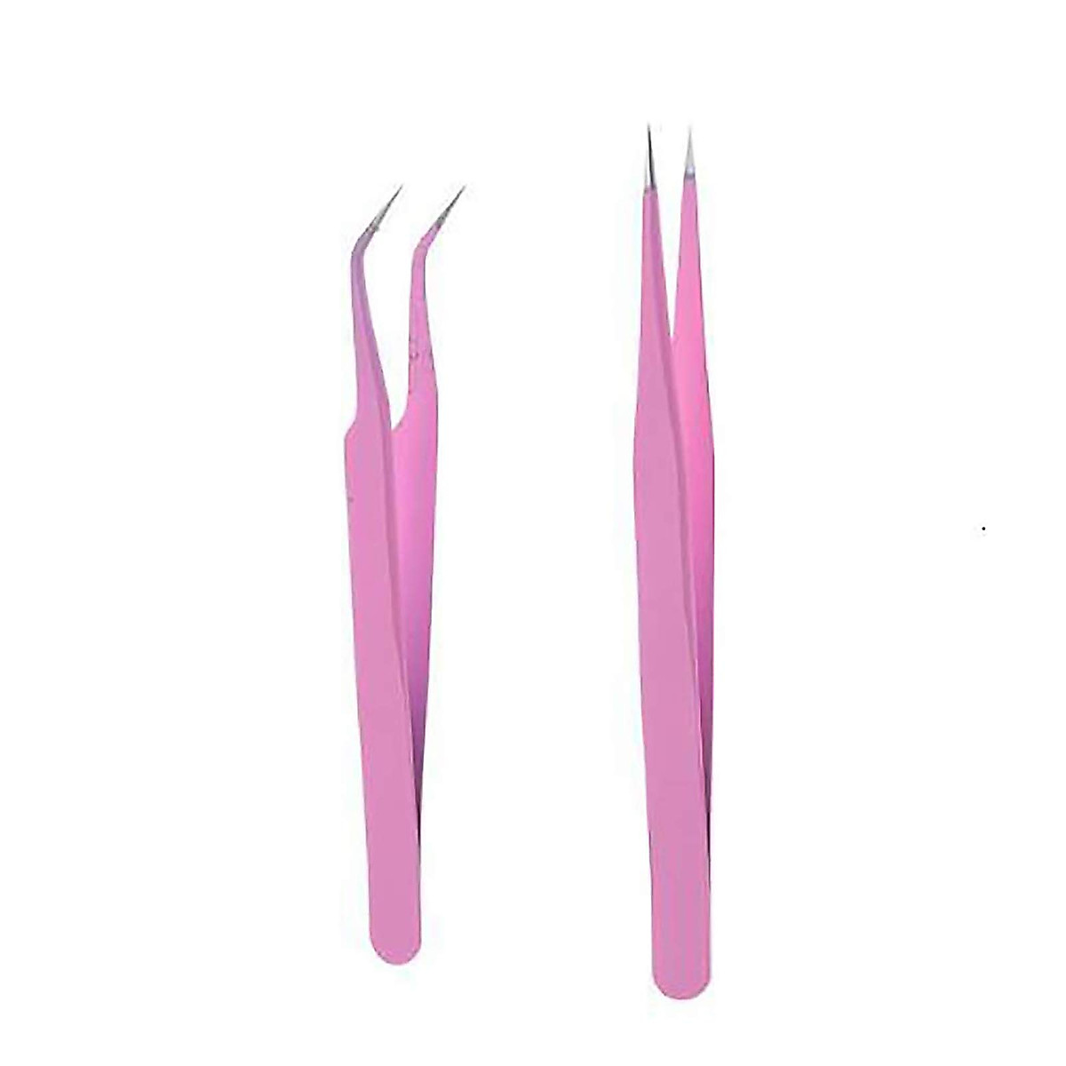 Nail Tweezer for Nail Art Tweezer for Stickers Nail Art Tools Nail Decal Tweezers for Nail Stickers Cuticle Rhinestone tweezers Rhinestone Picker Tool Nail Tweezers Placer Nail Design Tweezers 2pcs