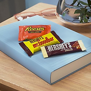 HERSHEY'S and REESE'S Assorted Chocolate Flavored Snack Size, Candy Party Pack, 31.5 oz