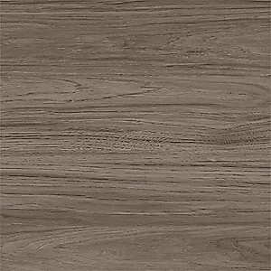 Bush Business Furniture Hybrid Tall 5 Shelf Bookcase in Modern Hickory