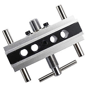 Tysun Self Centering Doweling Jig Drilling Guide Positioner Woodworking Doweling Jig Tool Hole Drilling Guide Self Centering Locator