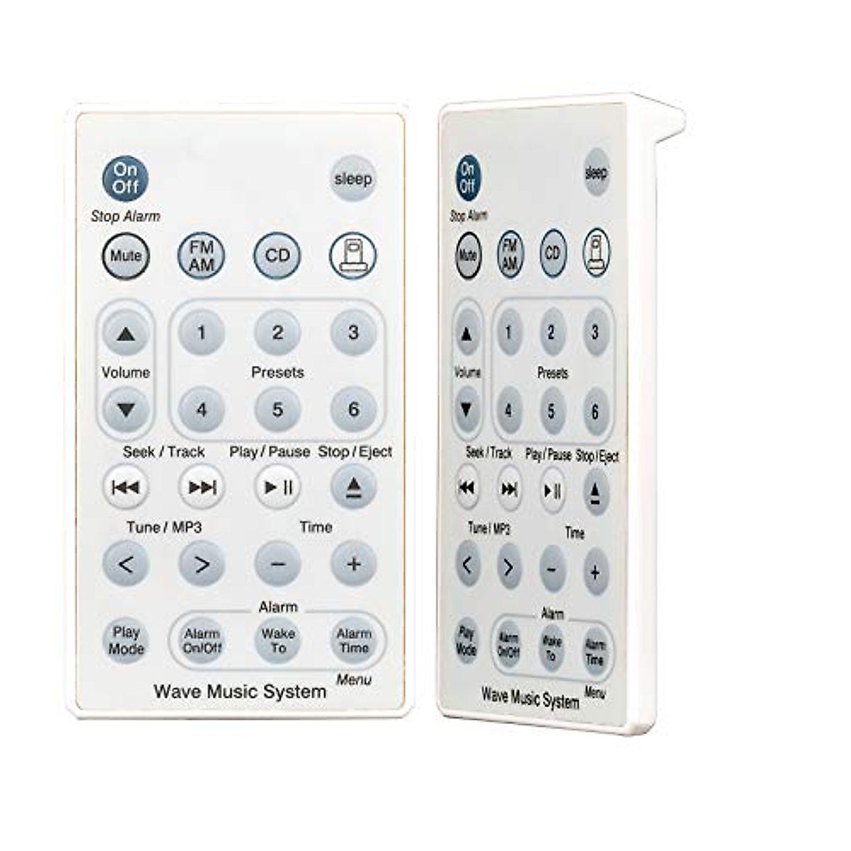 Universal Replacement Remote Control for Bose Sound Touch Wave Music Radio System I II III IV (Without Battery)-White