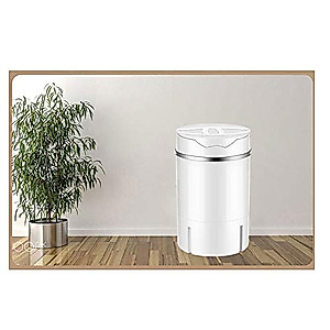 ZLXDP 4.5KG Portable Washer and Dryer Machine Semi-Automatic Portable Washer Household Blue Ray Washing Machine (Color : OneColor)