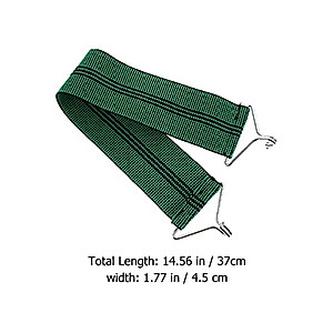 BESPORTBLE 3pcs Gravity Chair Replacement Fabric Anti Gravity Lounge Chair Cloth Crackproof Belt Recliner Repair Part for Outdoor Patio Beach