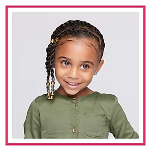 Just For Me Natural Hair Milk Smoothing Edges Creme, Tames Edges & Adds Shine, With Coconut Milk, Shea Butter, Vitamin E & Sunflower Oil, 6 Ounce