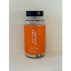 FUTURE METHOD Fiber with Acacia and Psyllium Husk Fiber Pills (60 ct) High Fiber Supplement - Dietary Fiber Supplements for Digestion
