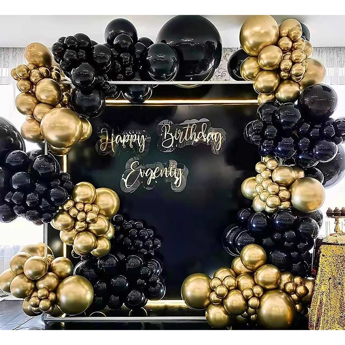 10pcs 18 inch Metallic Gold Balloons, Thick Latex Chrome Helium Balloons for Birthday Family Party Wedding Party Baby Shower Decoration Supplies