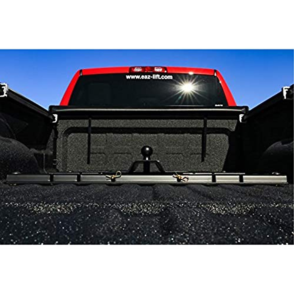 Eaz-Lift 48554 Gooseneck Ball Plate for 5th Wheel Rails,1 Pack