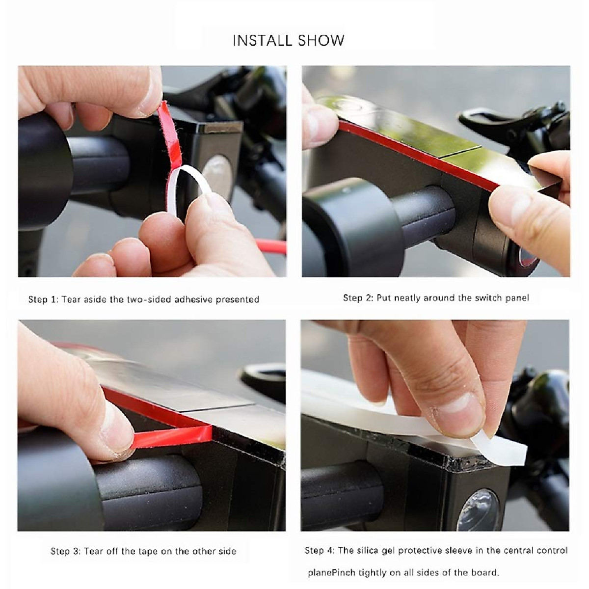 Glodorm Waterproof Dashboard Cover Shell for Ninebot Scooter Silicone Protective Case Accessories for Segway Ninebot MAX Electric Scooter