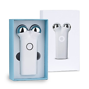 Sofida Anti Aging Microcurrent Face Lift Device - Wrinkle Reducing - Contour Skin Tightenin Facial Massager - Handheld Skin Care Face Toning at Home Therapy Machine