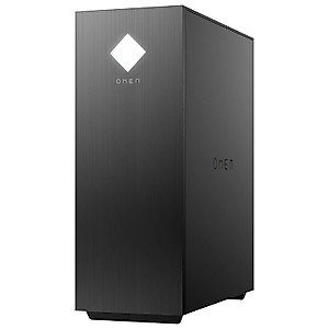 HP Omen 25L GT12-0119 Gaming Desktop, AMD Ryzen 5 3600, HyperX 16GB DDR4-3200 SDRAM, 1TB HDD + 256GB SSD, NVIDIA GeForce RTX 2060, Windows 10 Home, 13Z14AA#ABL (Renewed)