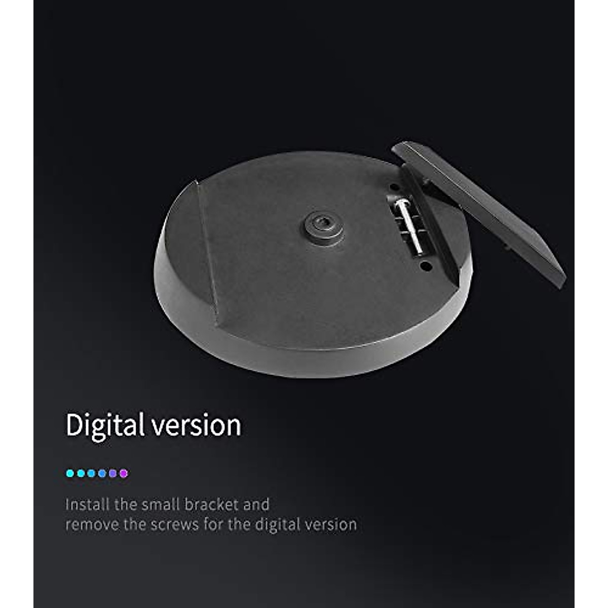 U/D PS5 Stand Replacement Vertical Stand with Screw for Playstation 5 Console Digital Edition and Disc Version