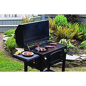 Lodge Manufacturing Company CRS10HH61 Carbon Steel Skillet, 10-inch, Black/Orange