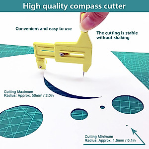 Cutter Knife Tool Circle Mw2175 Round Cutting Knife for Circular Diameter 1.5 50Mm Fruit Knives