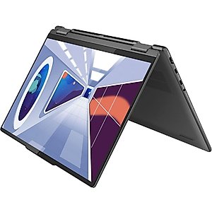 Lenovo Yoga 7i Laptop 2023 14” 2240 x 1400 Display Touchscrenn, Intel Core i5-1335U, 10-core, Intel Iris Xe Graphics, 8GB LPDDR5, 1TB SSD, Backlit Keyboard, Thunderbolt 4, FP, Windows 11 Home