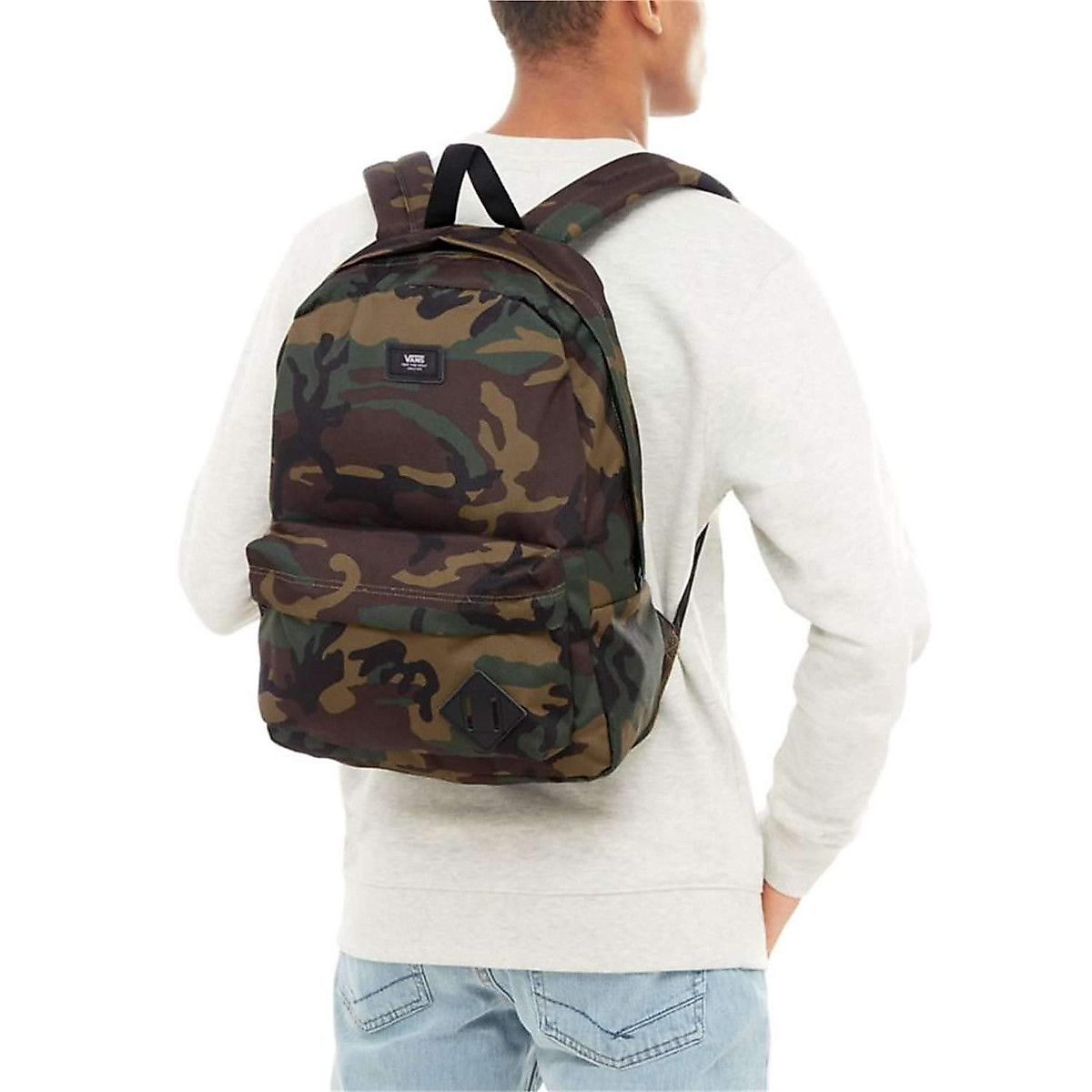 Vans Old Skool II Backpack 22-Liter (22-Liter, Classic Camo-black)