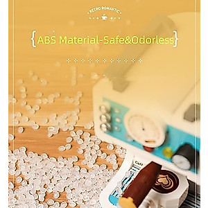 BEJARM 3D Micro Retro Machine Building Brick Sets for Adults Teens, Decorative Display Toys Collectible Model Birthday Gifts Home Ornament (Coffee Maker)