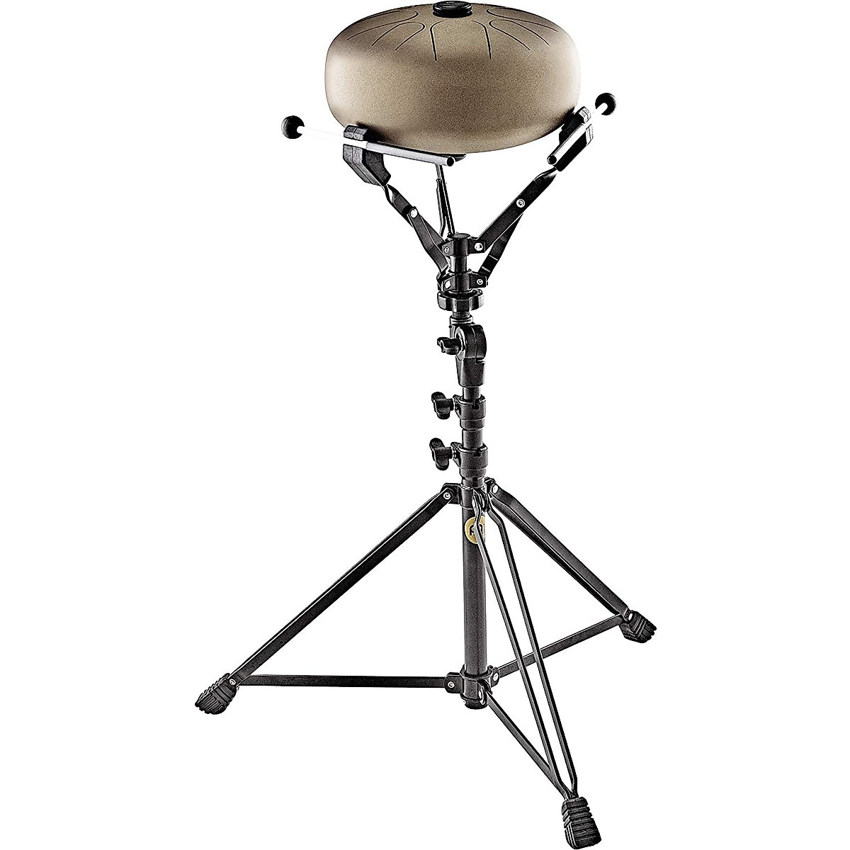 Meinl Sonic Energy Handpan Stand, Standard Size — Safely and Securely Holds Your Instrument at a Comfortable Level — NOT Made in China — Height and Angle Adjustable, 2-Year Warranty (HPS)