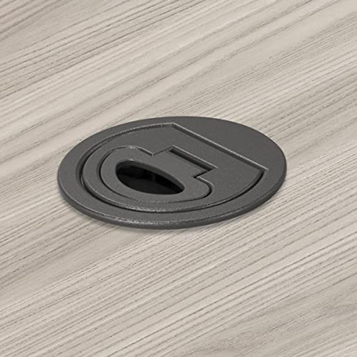 Balt Pop-Up Grommet Power Outlet and USB Charger, Requires a 2.36" (60mm) hole (66666) , Black