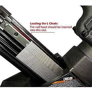 3PLUS HFSNSP 2-in-1 Pneumatic Flooring Nailer/Stapler