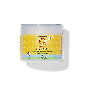 California Baby Calendula Cream | Soothing Baby Cream | Allergy Friendly | Plant-based | Soothes and Moisturizes Irritated, Dry Skin On Face and Body | 2 oz