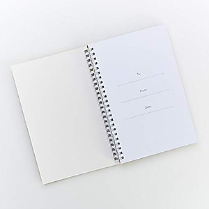 Christian Art Gifts Notebook My Grace is Sufficient 2 Corinthians 12:9 Bible Verse Inspirational Writing Notebook Gratitude Prayer Journal Flexible Cover 128 Ruled Pages w/Scripture, 6 x 8.5 Inches