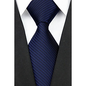 Wehug Lot 6 PCS Men's Tie Silk Tie Woven Necktie Jacquard Neck Ties Classic Ties For Men style030