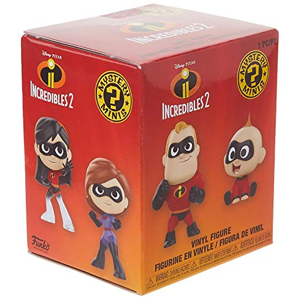 Funko Mystery Mini Blind Box: Disney Pixar the Incredibles - Voyd - Collectible Vinyl Figure - Gift Idea - Official Merchandise - for Kids & Adults - Movies Fans - Mini Figure for Collectors