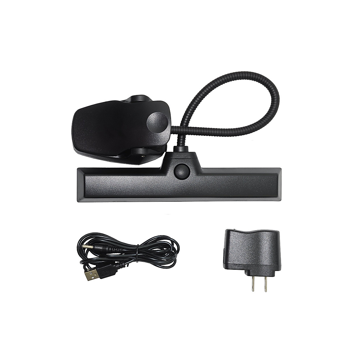 Karlling Portable Clip On Adjustable Neck 9 LEDs Music Stand Light Piano Orchestra Lamp Reading Light USB Book Lights