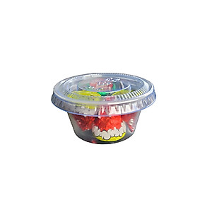 Popular Shop Stop 100 count, 2 oz Disposable Cups with Snap On Lids Great for Condiments, Jello Shots, Sauces Ketchup, Liquids and Small Food Portions