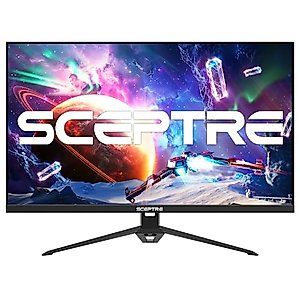 Sceptre IPS 24” Gaming Monitor 165Hz 144Hz Full HD (1920 x 1080) FreeSync Eye Care FPS RTS DisplayPort HDMI Build-in Speakers, Machine Black 2020 (E248B-FPT168),IPS 24" 165Hz