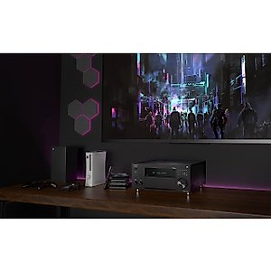 Onkyo TX-RZ70 11.2 Channel AV Receiver - 140 Watts Per Channel, Dirac Live Out of Box, Dirac Bass Control Compatible, Works with Sonos Certified, Studio Grade Processing, and More!