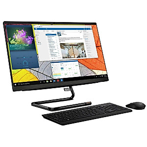 LENOVO DATA CENTER 23.8 inch IdeaCentre A340 Multi-Touch All-in-One Desktop Computer (Black) (F0ER0080US)