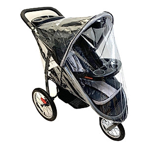 Sashas Rain and Wind Cover For the Graco ‘FastAction Fold Click Connect’ Jogger Stroller