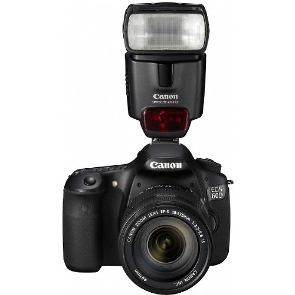 Canon Digital SLR Camera EOS 60D with EF-S18-55mm / EF-S55-250mm Lens Kit - International Version