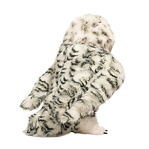 Douglas Shimmer Snowy Owl Plush Stuffed Animal with Jointed Head