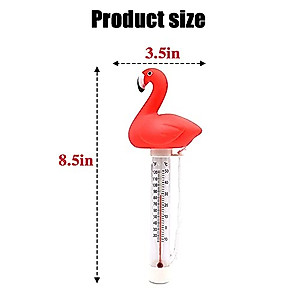 Chlorine Floater, Flamingo Collapsible Floating Pool Dispenser Set ，Fits 3" Chlorine Tablets，Release Adjustable for Indoor & Outdoor Swimming Pool Hot Tub SPA（2pack）