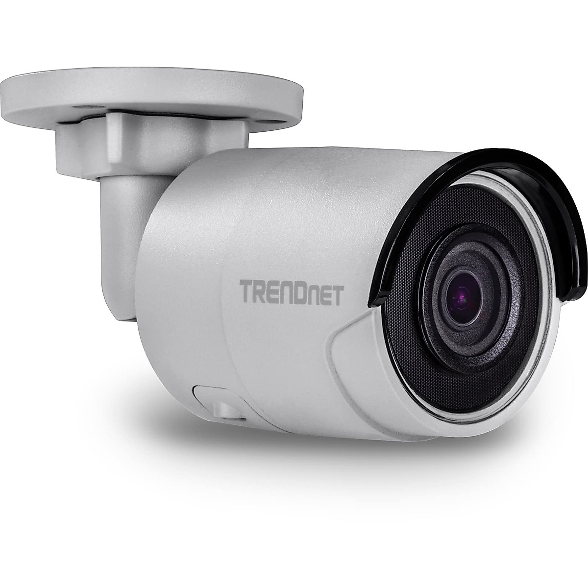 TRENDnet Indoor-Outdoor 4MP H.265 120dB WDR PoE Bullet Network Camera, IP67 Weather Rated Housing, Smart Covert IR Night Vision Up To 30m (98 ft), MicroSD Card Slot (Up to 128GB), White, TV-IP1314PI