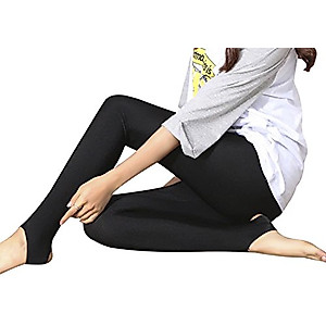 Women's Soft Leggings Golf Sun Protection Pants Leggings Compression Stockings, Black, One Size