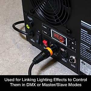 Accu Cable AC3PDMX25 25 Foot 3 pin True DMX Cable Rated at 110 ohms end to end to Ensure no Signal Drop