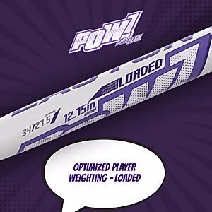 Easton | 2022 | Comic POW | Loaded | USSSA/NSA/ISA | SLOWPITCH Softball BAT | 12.75" Barrel | 34" x 26.5 oz.