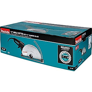Makita 4114X 14" SJS™ Electric Angle Cutter, with 14" Diamond Blade