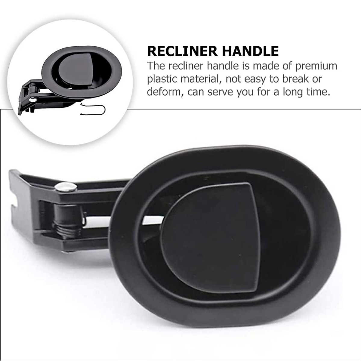 FOMIYES Sofa Chair 1 Set Chair Recliner Release Pull Handle Sofa Recliner Handle Release Handle Replacement Recliner Sofa Recliner Handle Replacement Lazy Sofa Plastic Metal Chair Cushion